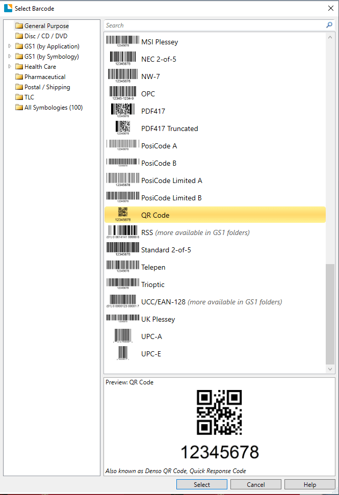BarTender Designer - phần mềm chạy sổ biến đổi, dữ liệu biến đổi - In ...