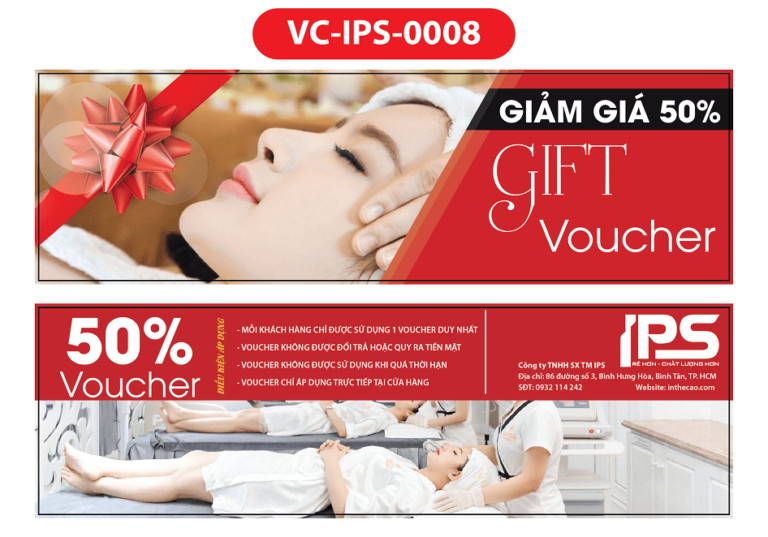 In voucher - In thẻ cào trúng thưởng , in Voucher số #1