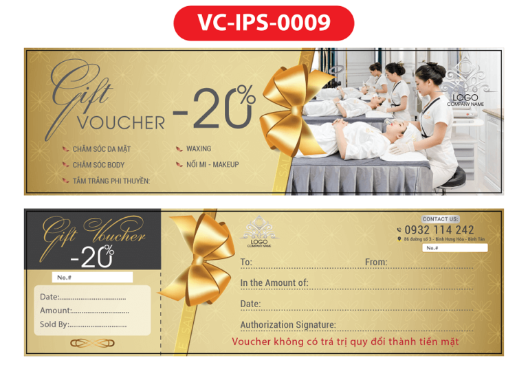 In voucher - In thẻ cào trúng thưởng , in Voucher số #1