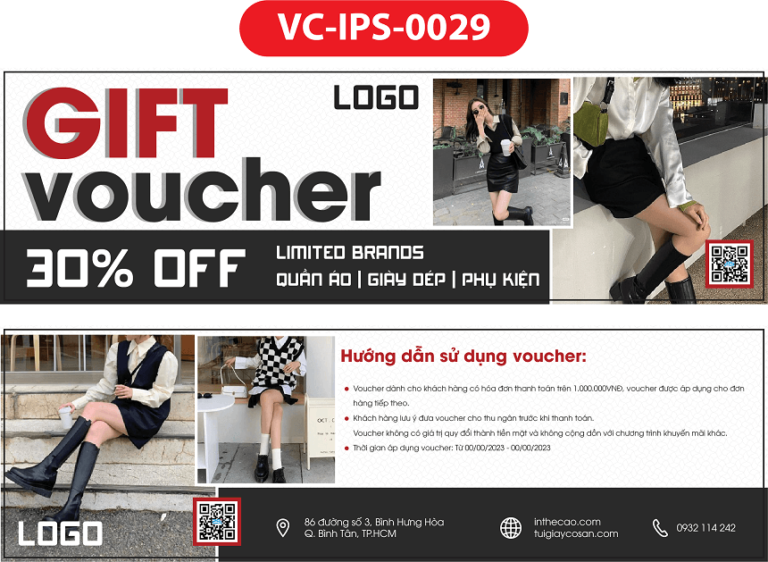 In voucher - In thẻ cào trúng thưởng , in Voucher số #1
